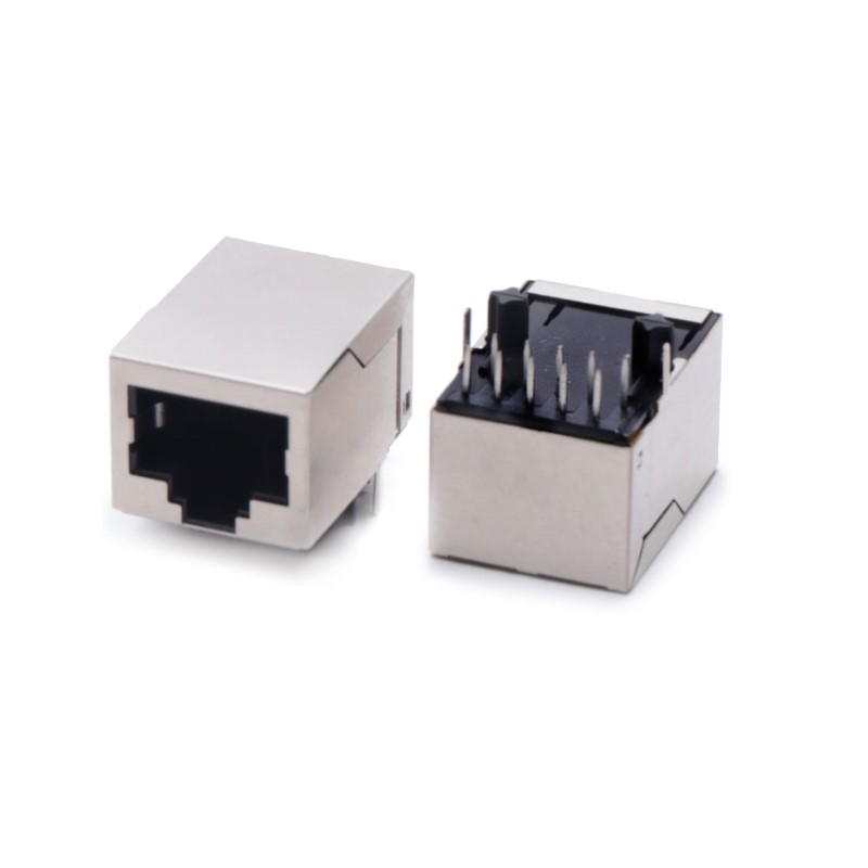 RJ45 1 Port R/A Transformer－RJ45 TRANSTORMER－CONNECTOR－SUN JET－Wire and ...