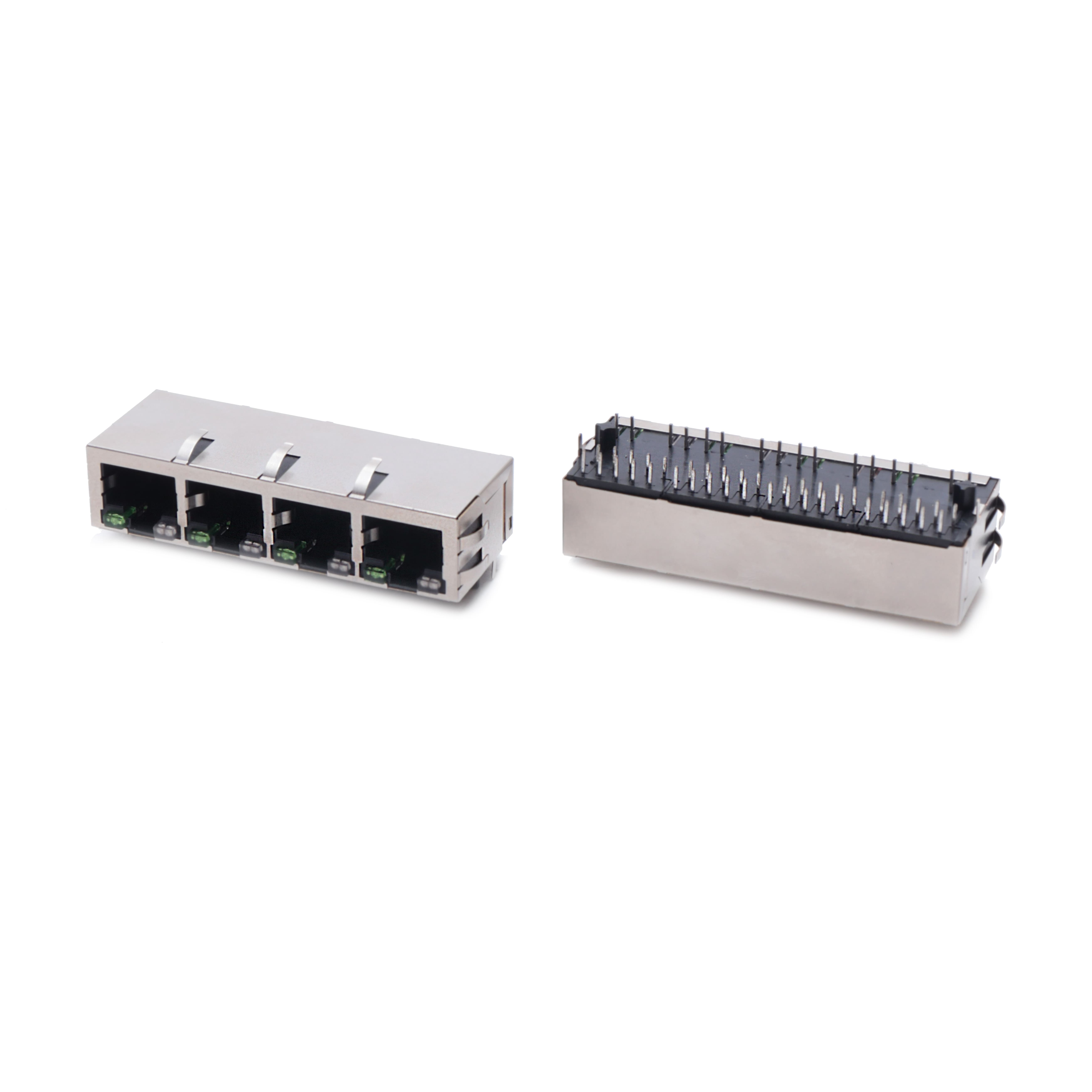 RJ45 1 x 4 Port R/A－RJ SERIES－CONNECTOR－SUN JET－Wire and Cable Ultimate ...