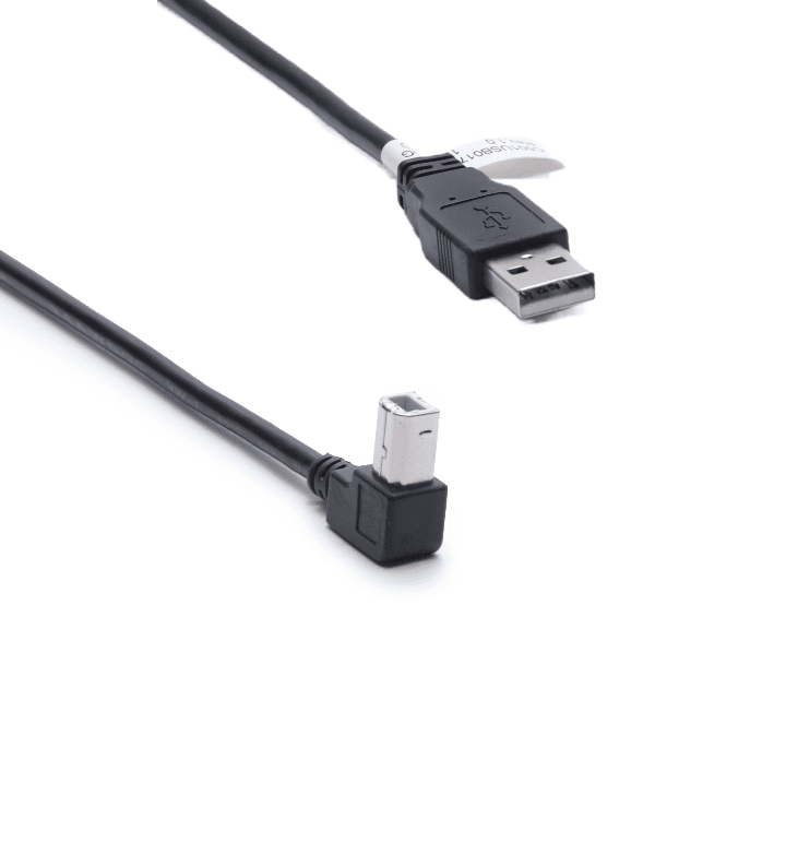 USB-B R/A to USB2.0-A－Special Molding－CABLE－SUN JET－Wire and Cable ...