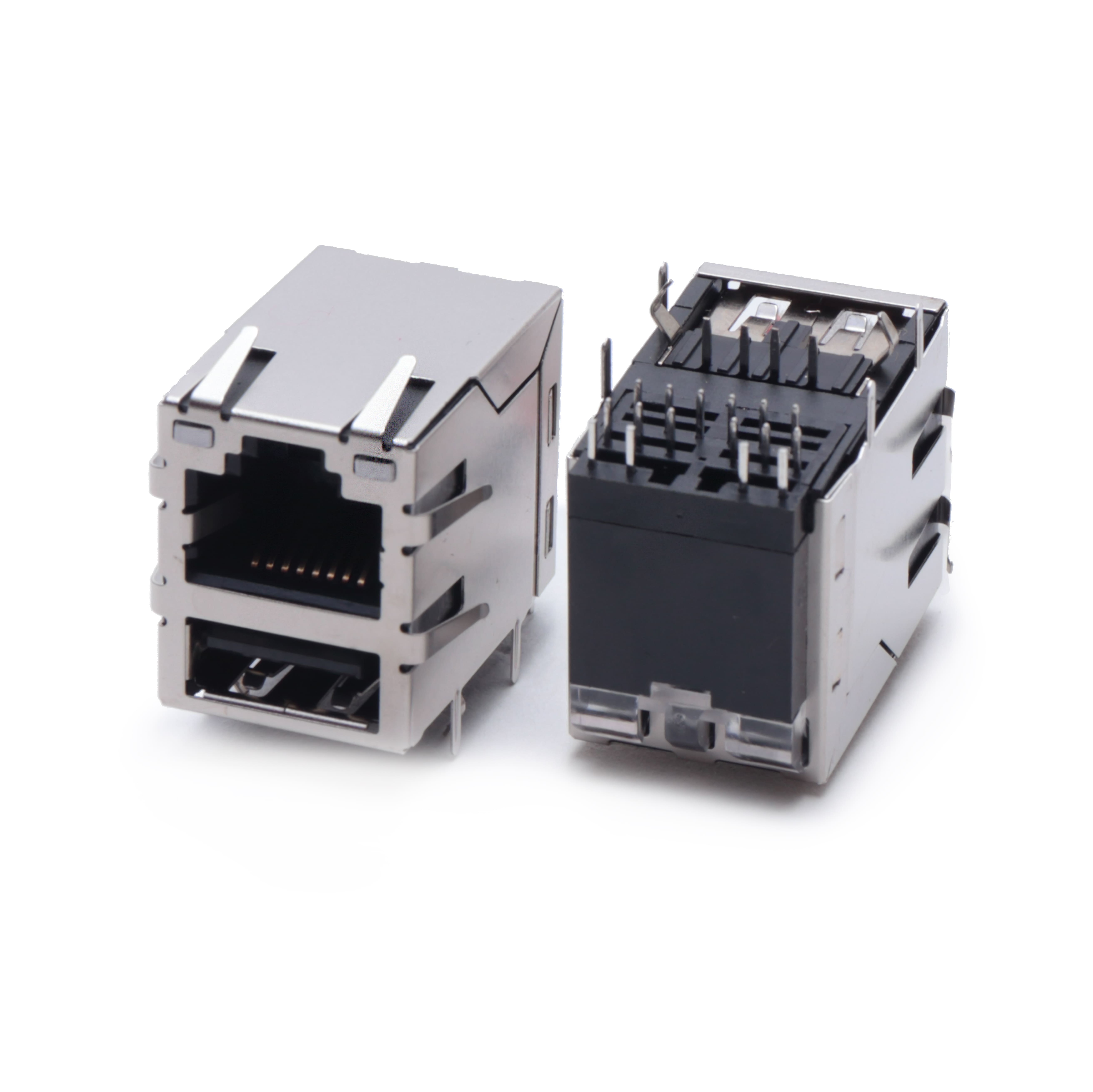 RJ45+USB2.0 R/A－COMBO TYPE SERIES－CONNECTOR－SUN JET－Wire and Cable ...